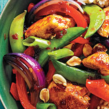 Chicken & Snap Pea Stir Fry
